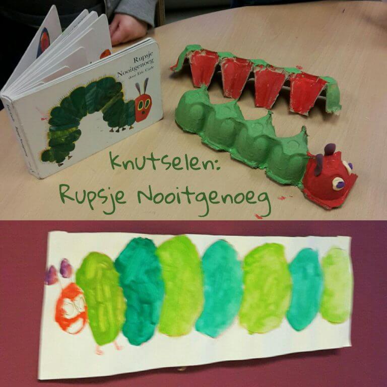Rupsje Nooitgenoeg knutselen - Leuk met kids Leuk met kids