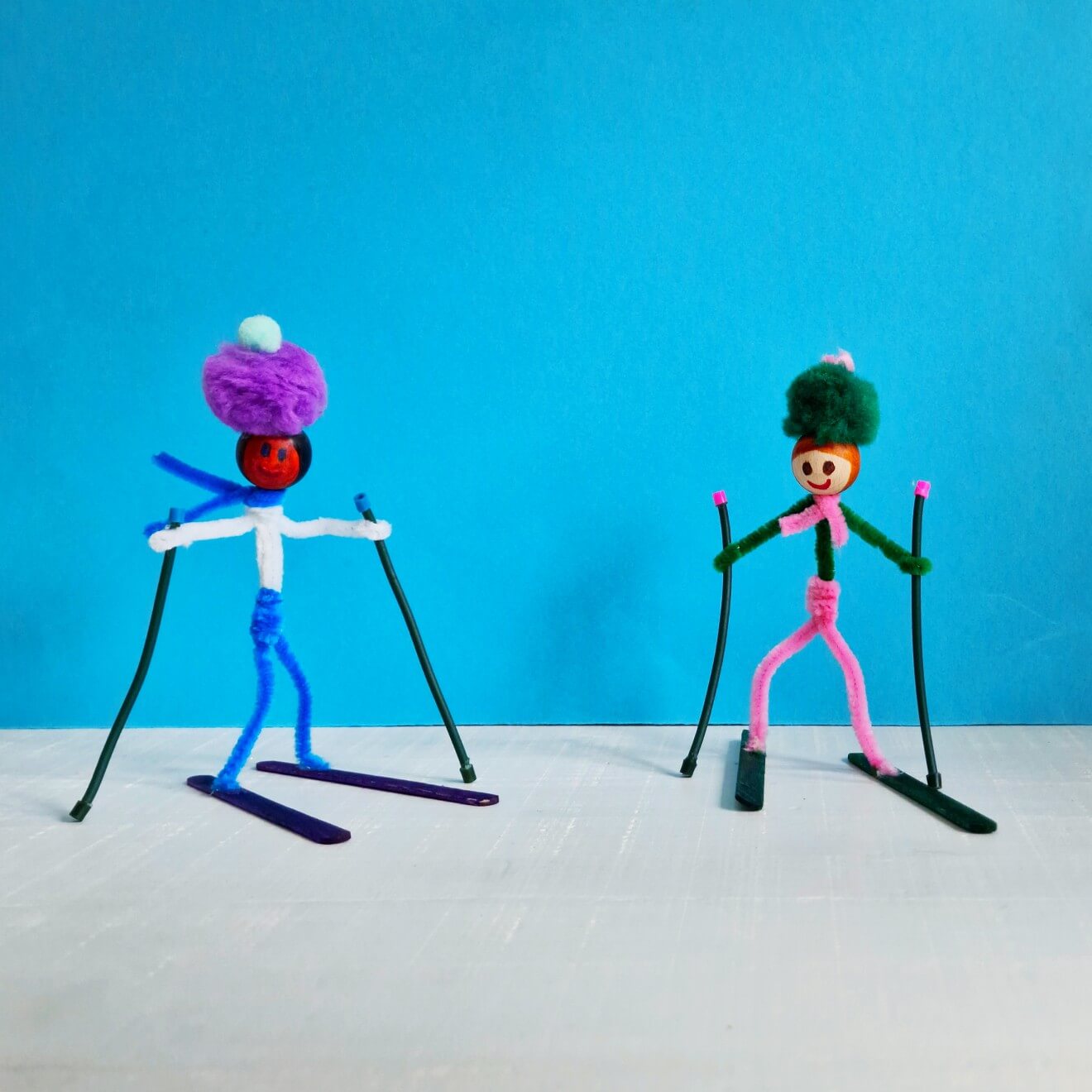 Knutselen met chenilledraad: knutsel ideeën met pijpenragers - Leuk met ...