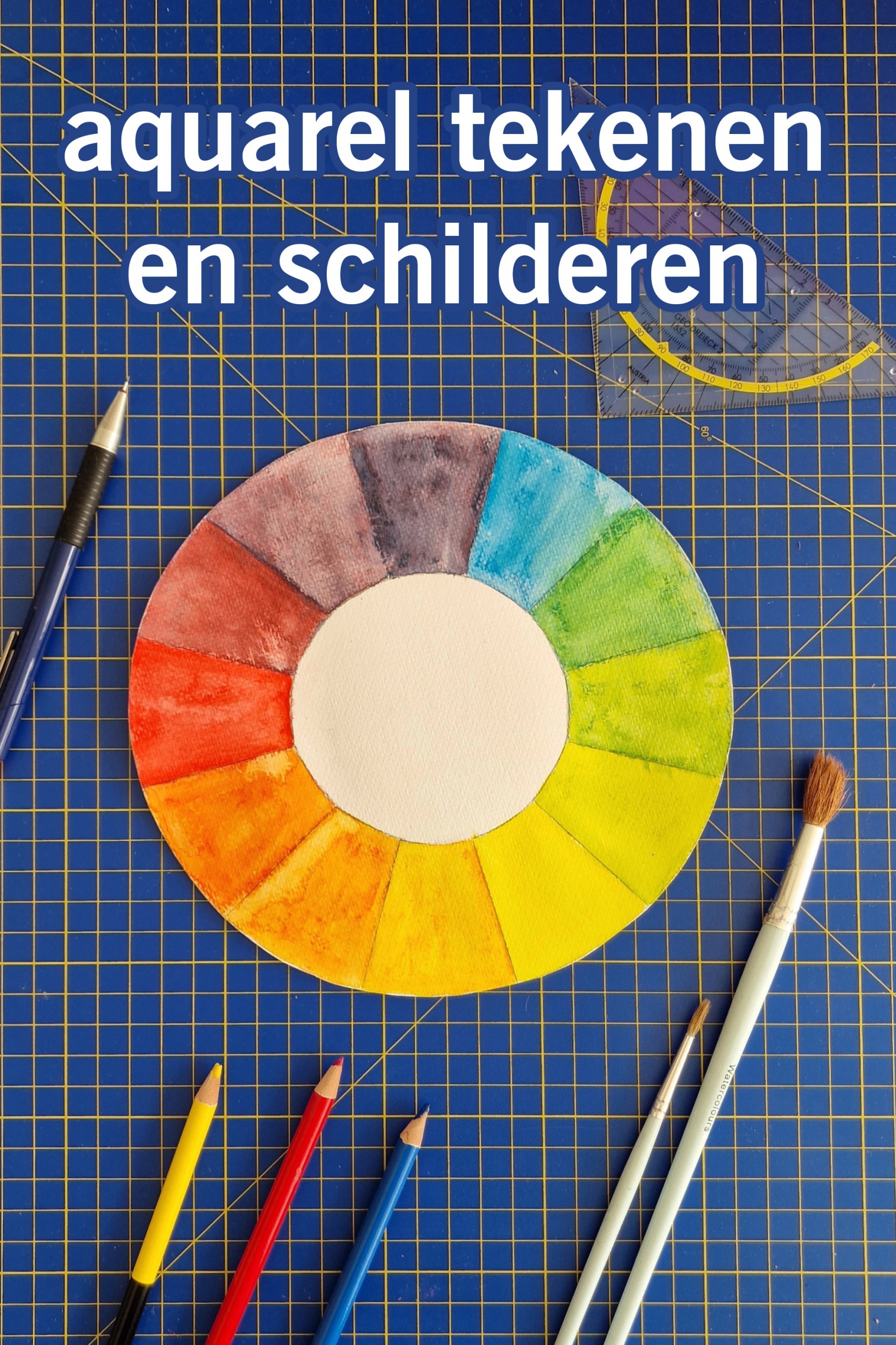 Ideeën voor aquarel tekenen en schilderen met kinderen Leuk met kids
