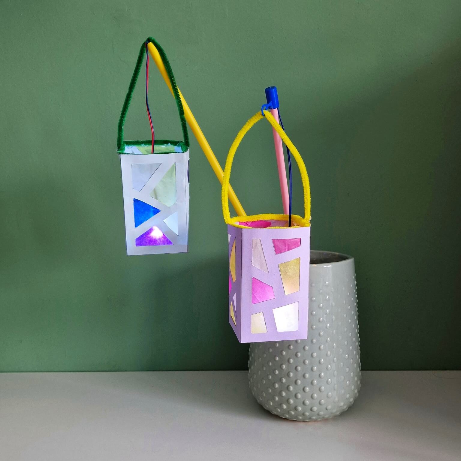 1001 nachten lantaarn knutselen, lampje voor Kerst of Sint Maarten Leuk ...