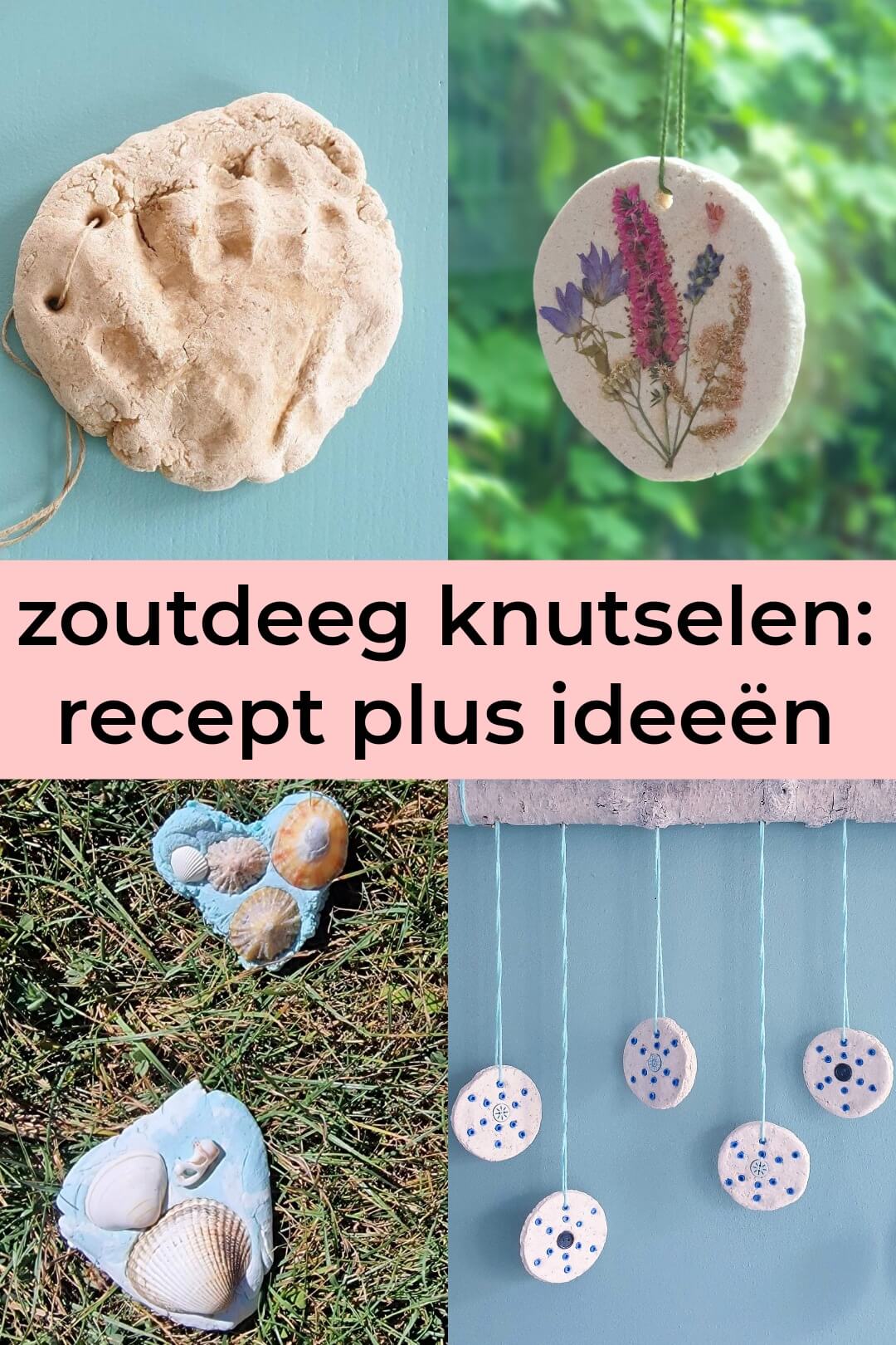Zoutdeeg te maken: recept en voorbeelden om te knutselen - Leuk met ...