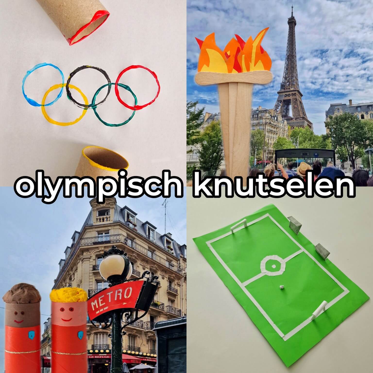Olympische Spelen knutselen: 27 leuke ideeën - Leuk met kids Leuk met kids