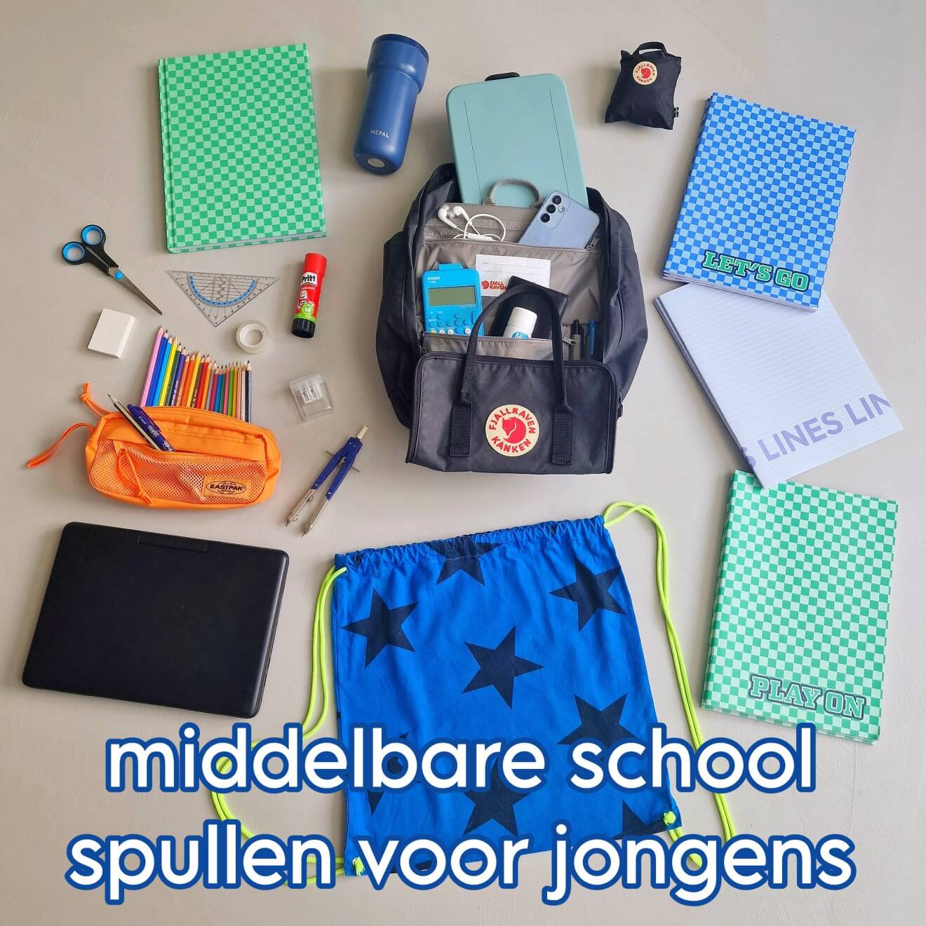 Schoolspullen voor de middelbare school voor een jongen - Leuk met kids ...