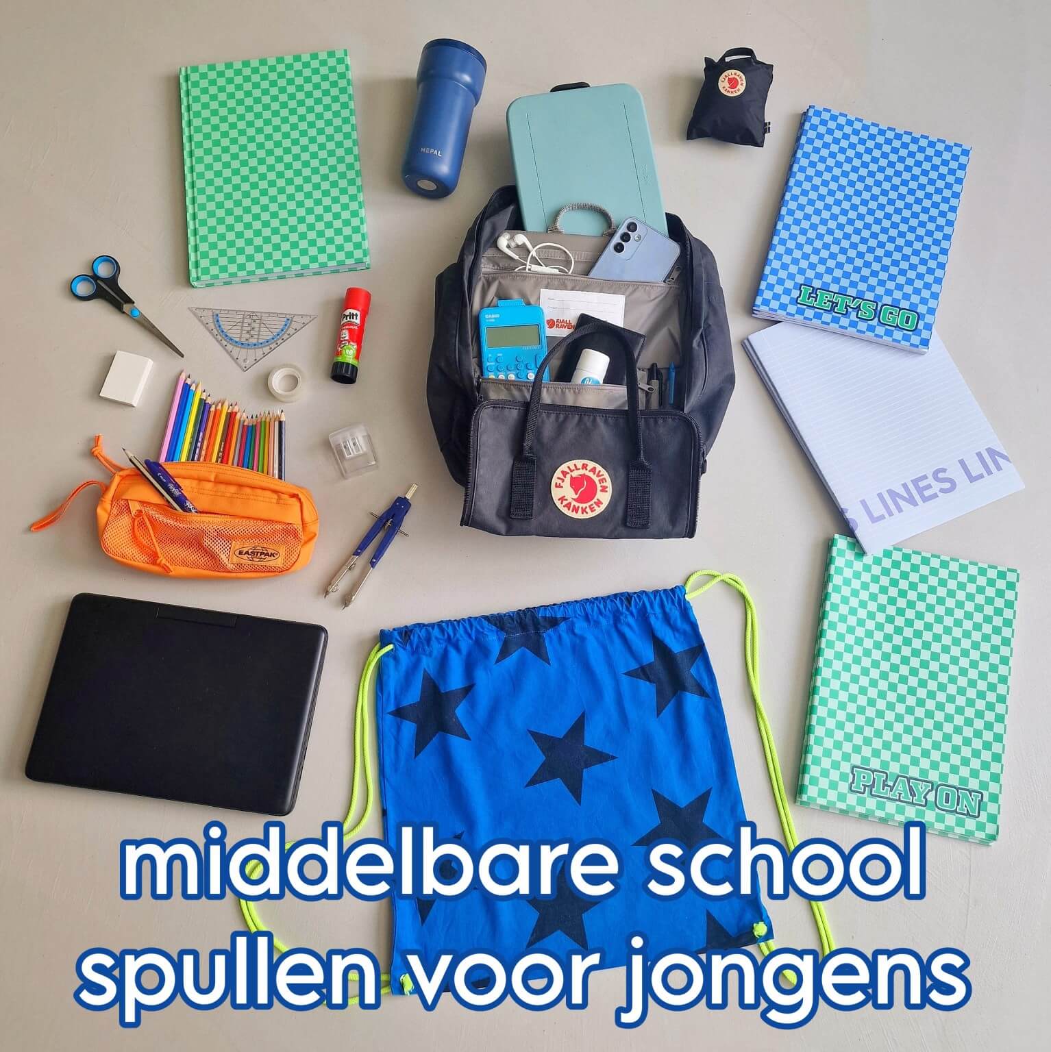 Schoolspullen voor de middelbare school voor een jongen - Leuk met kids ...
