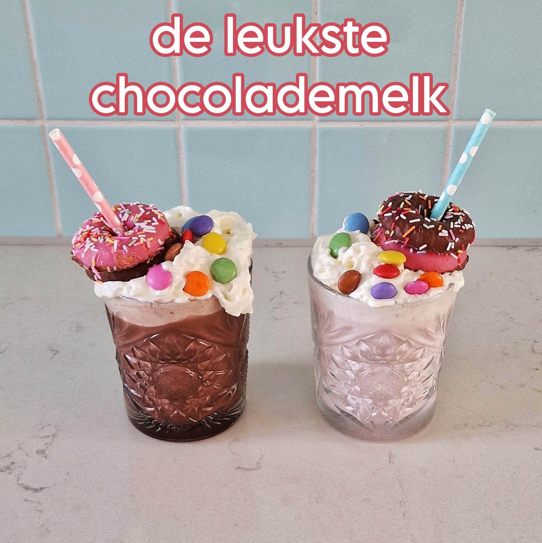 Recept voor de leukste chocolademelk - Leuk met kids Leuk met kids