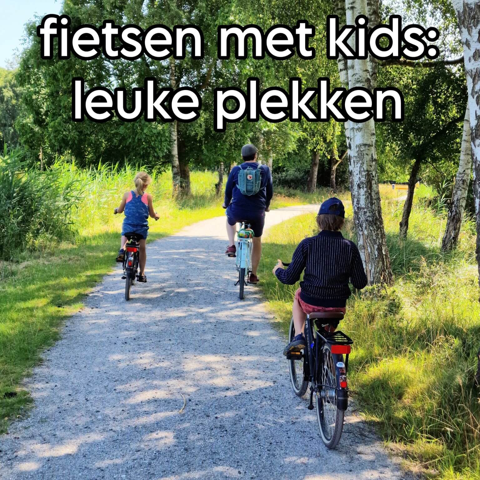 Fietsen als uitje met kinderen of tieners: leuke plekken en routes ...